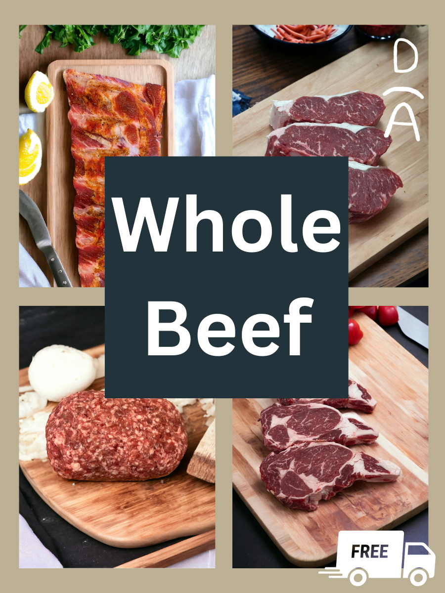 Whole Beef Deposit | D&A Farms | Fruita, Co – D + A Farms natural beef
